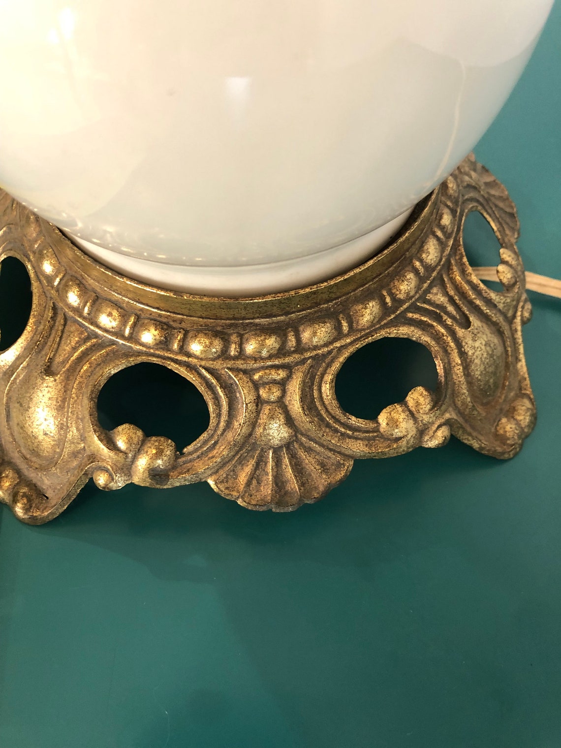 Vintage Accurate Cast. Lamp - Etsy