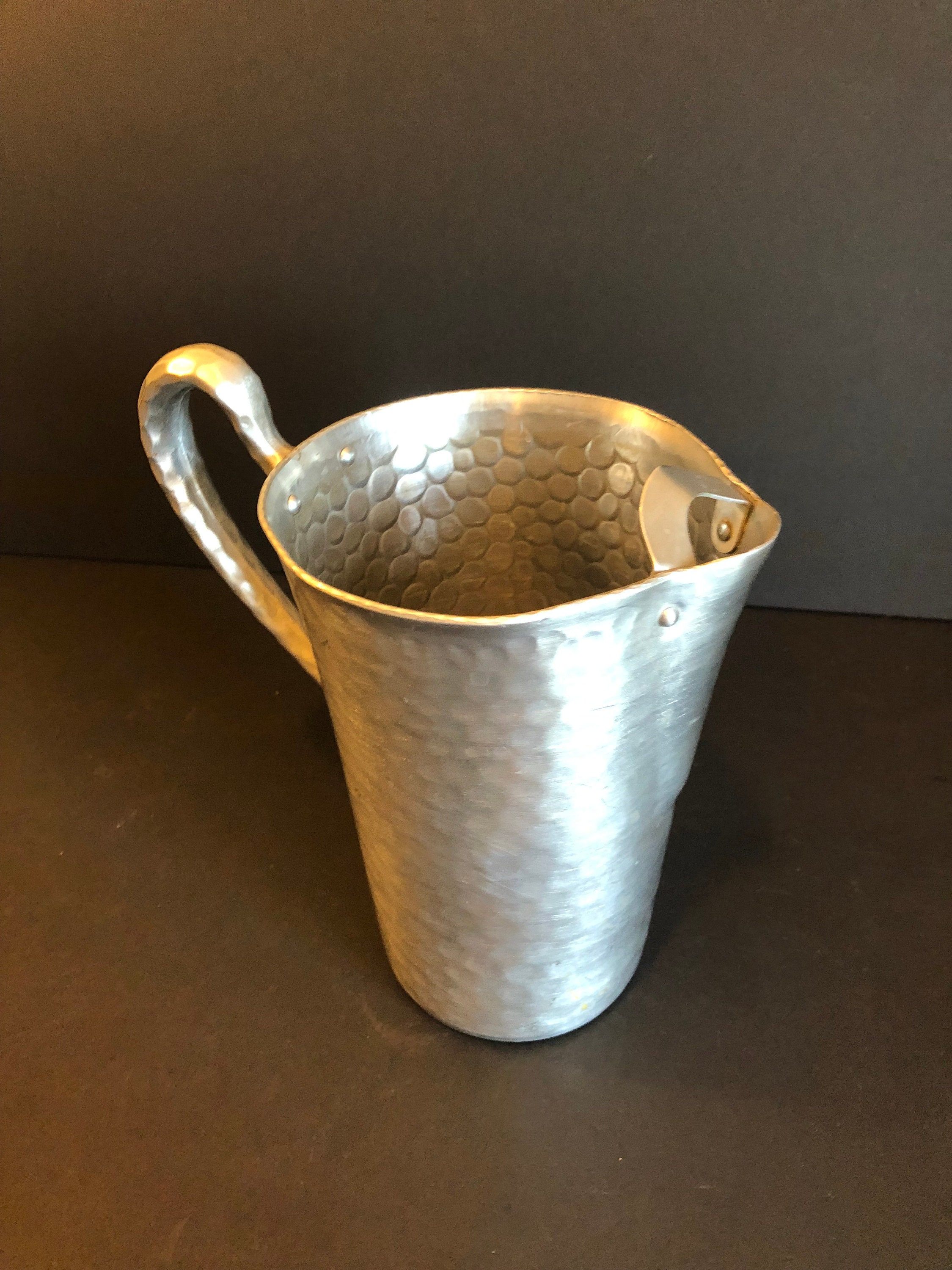 Vintage Everlast Hand Forged Aluminum Pitcher With Ice Shield - Etsy