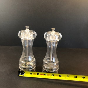 Vintage Acrylic Olde Thompson Salt and Pepper Grinder - Etsy
