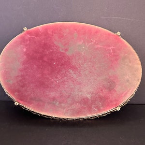 1950s Mirrored Vanity Tray 15 Inches X 8 Inches X 2 Inches Footed ...