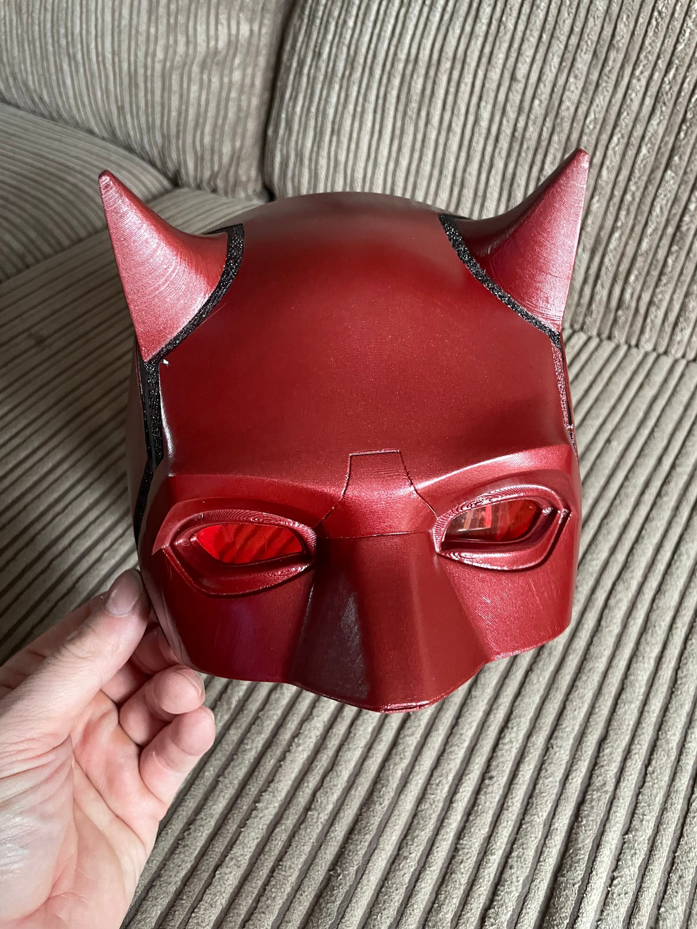 Daredevil Mask and Sticks | Etsy