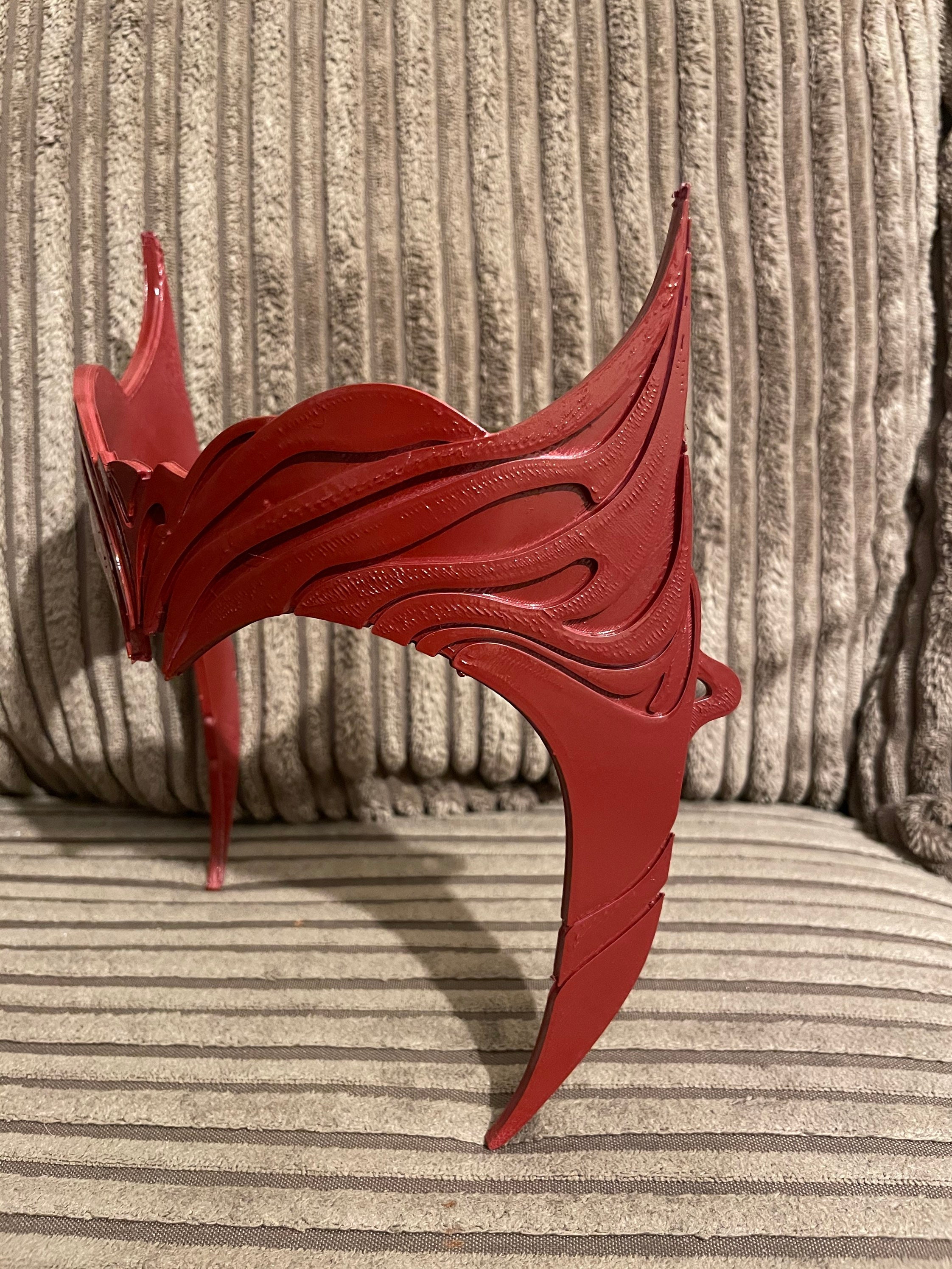 Scarlet Witch Crown - Etsy UK