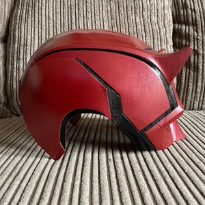 Red Vigilante Mask - Comic Style Cosplay Set,superhero Costume Prop - Etsy