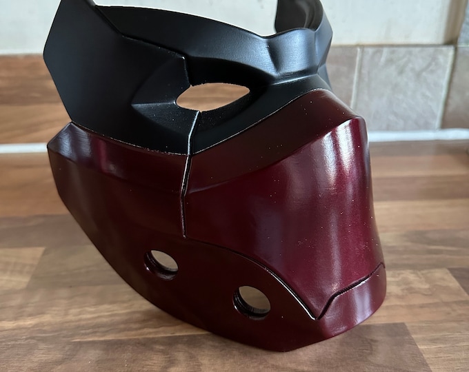 Red Hood New Outfit Mask / Mask Cosplay / Red Hood Outlaw - Etsy