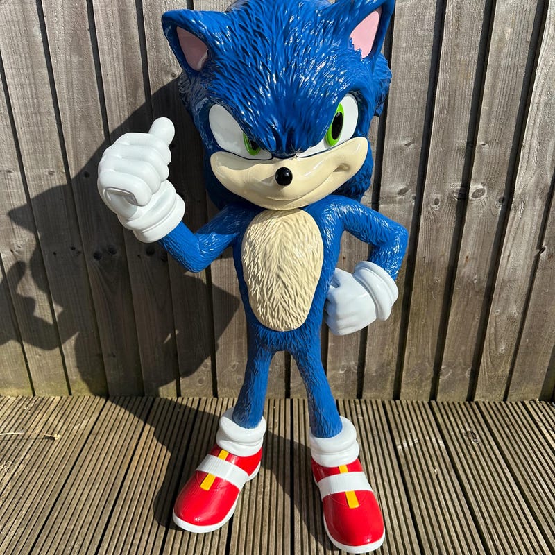 Life Size Shadow the Hedgehog Plush - Etsy