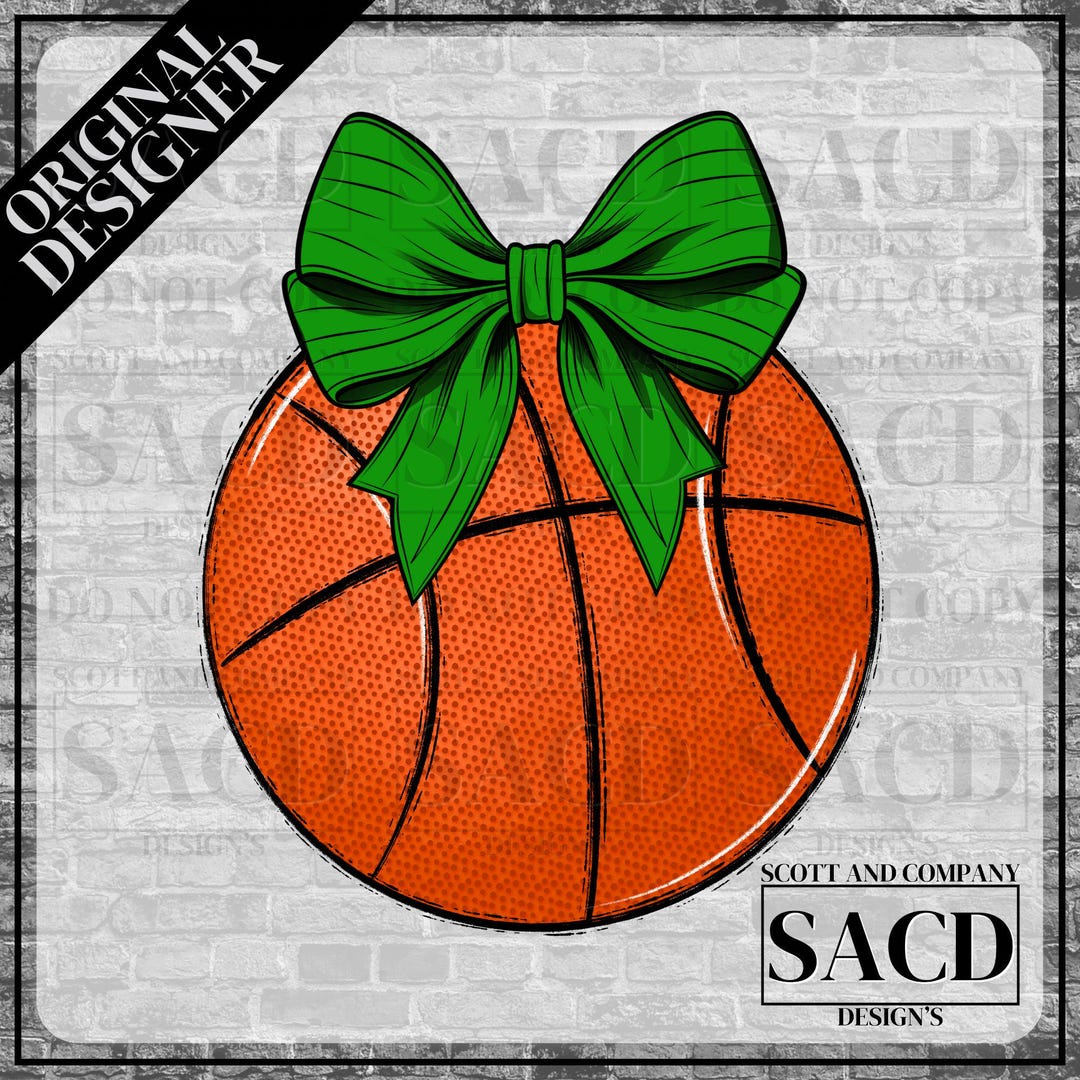 Basketball Png, Cheer School Spirit, Trendy Preppy Coquette Bow ...