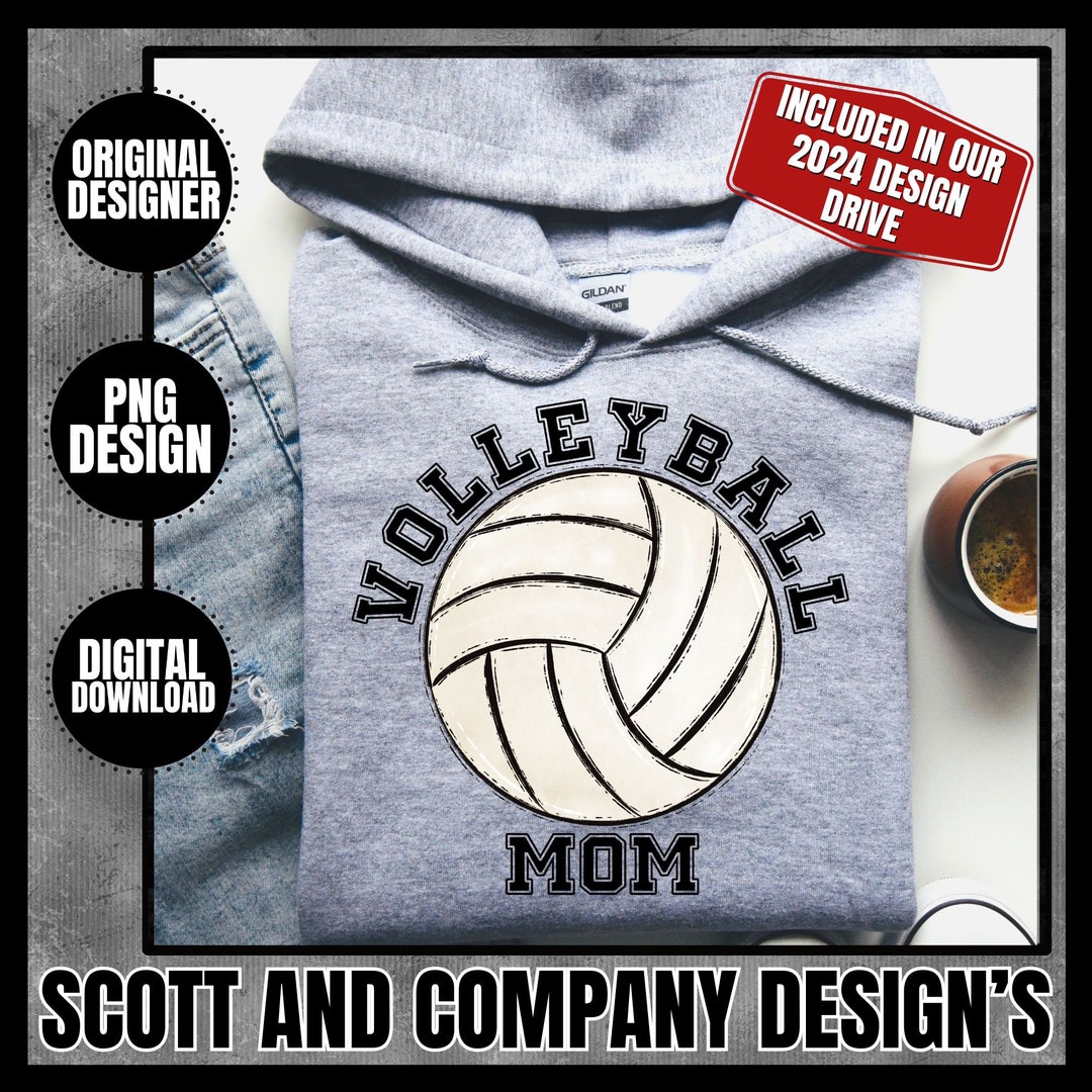 Varsity Letter Volleyball Mom PNG, Volleyball Shirt Sweatshirt PNG ...