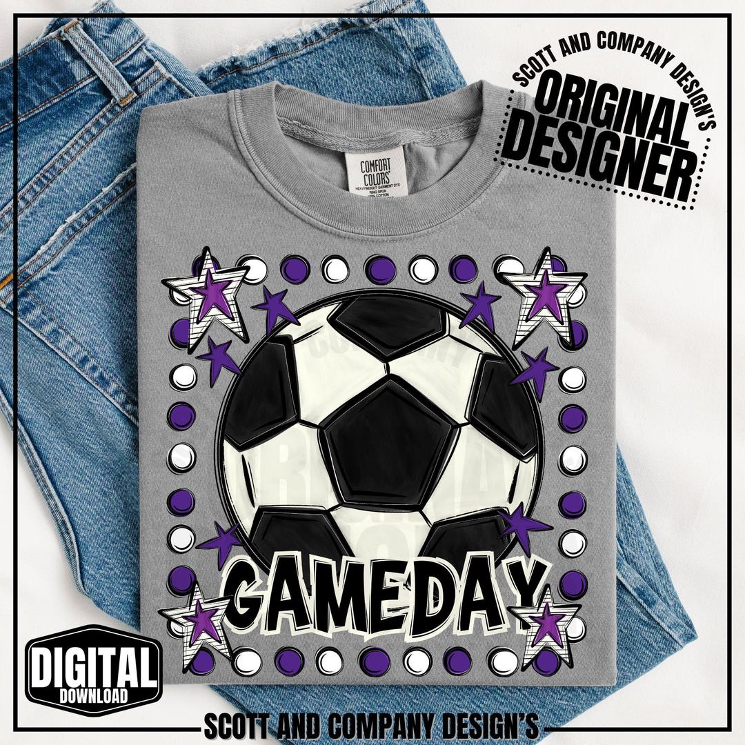 Soccer PNG, Retro Trendy Preppy Soccer Gameday Mom Tshirt Design ...