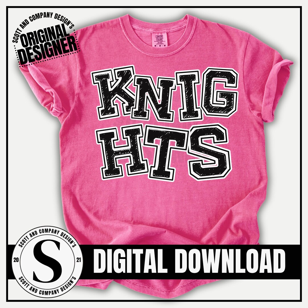 Knights Png, Preppy Retro Football Varsity Letter Black White Gameday ...