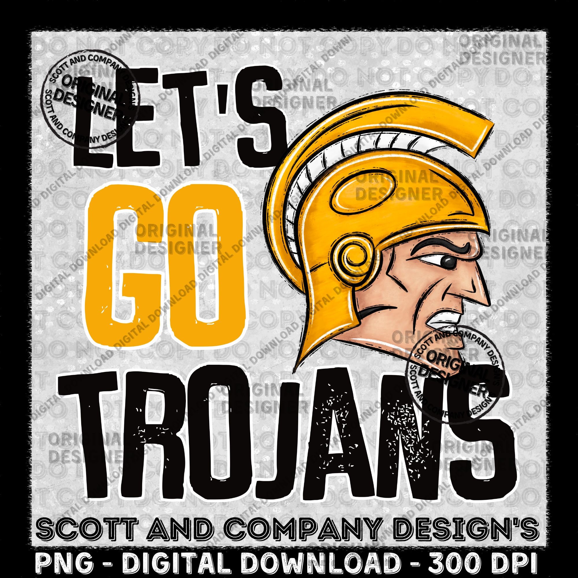 Trojans PNG Lets Go Trojans PNG Trojans Football Team Png - Etsy