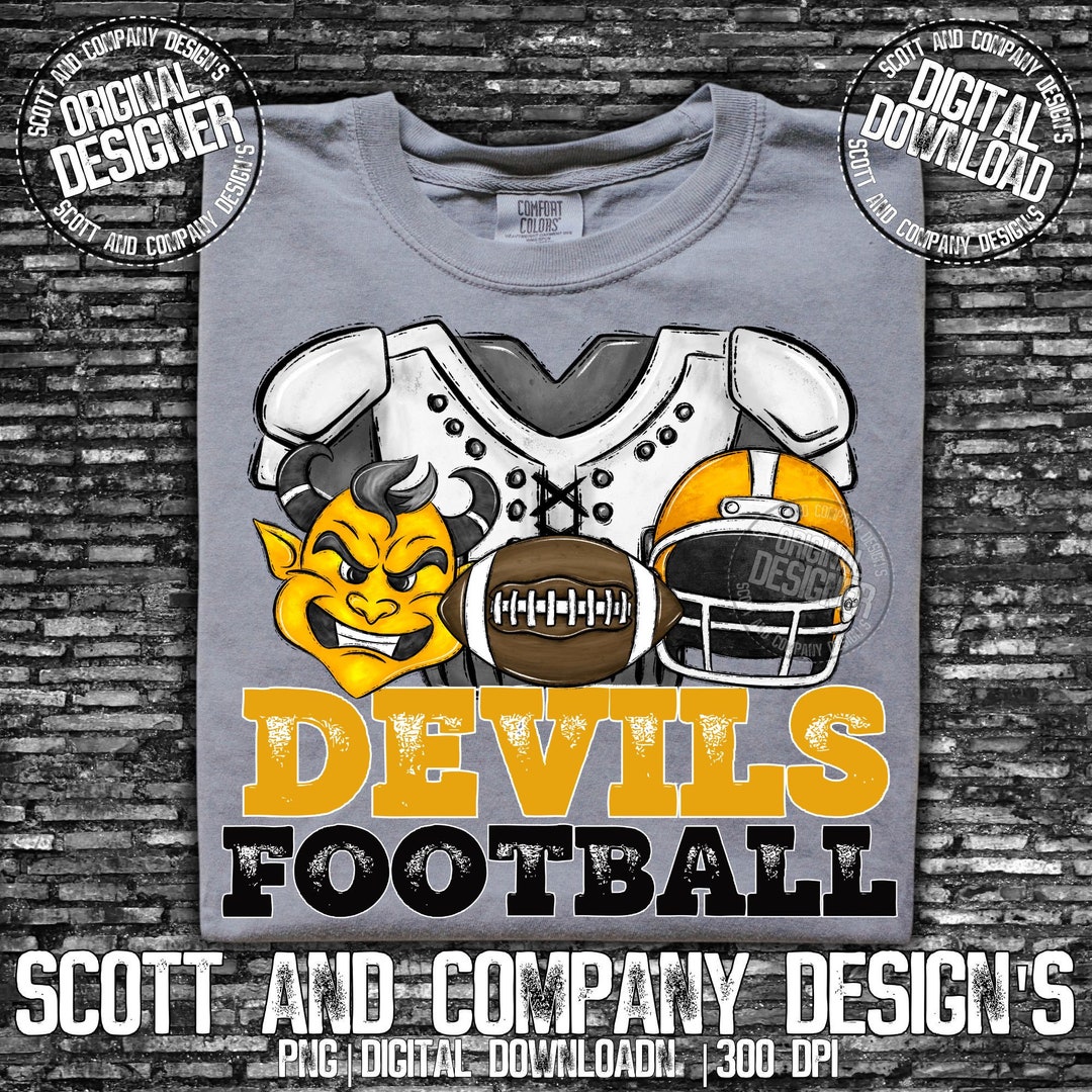 Devils PNG Football Team png Devil mascot team png Game Day - Etsy France