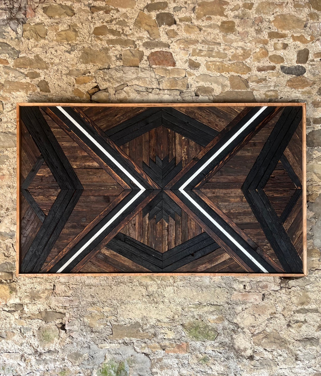 Wooden Geometric Wall Art | Home Wall Decor | Wall Hangings | Wood Wall ...