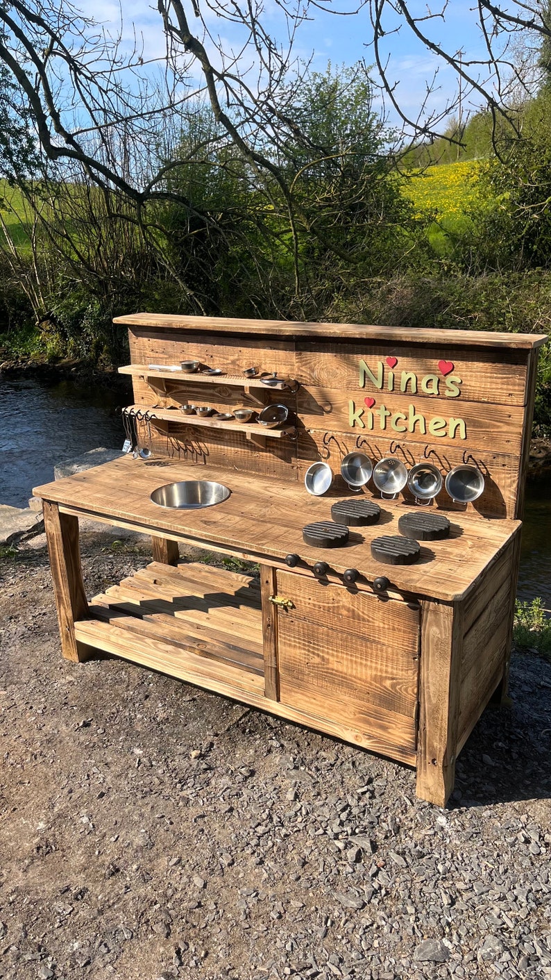 Mud Kitchen, Play Kitchen - Etsy