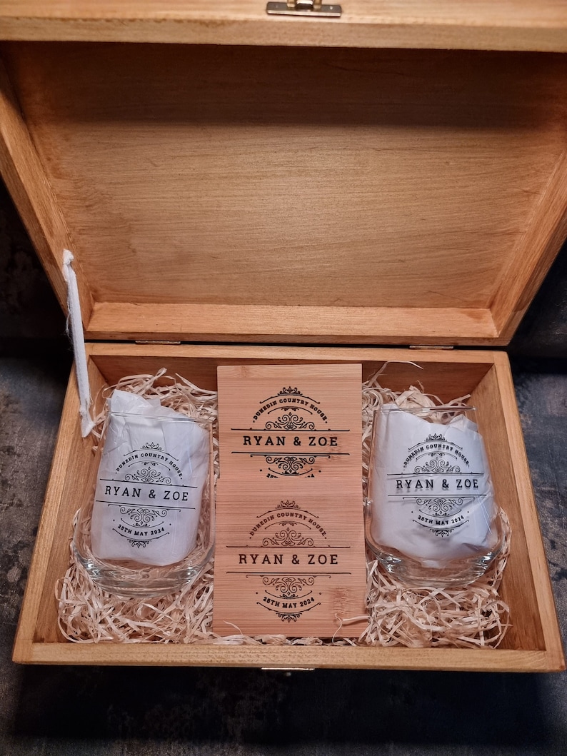 Newly Weds, Personalised Wedding Gift Set, Wedding Gifts for the Couple ...