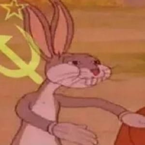 Bugs Bunny Ours Meme Communist Looney Tunes Digital File - Etsy Polska