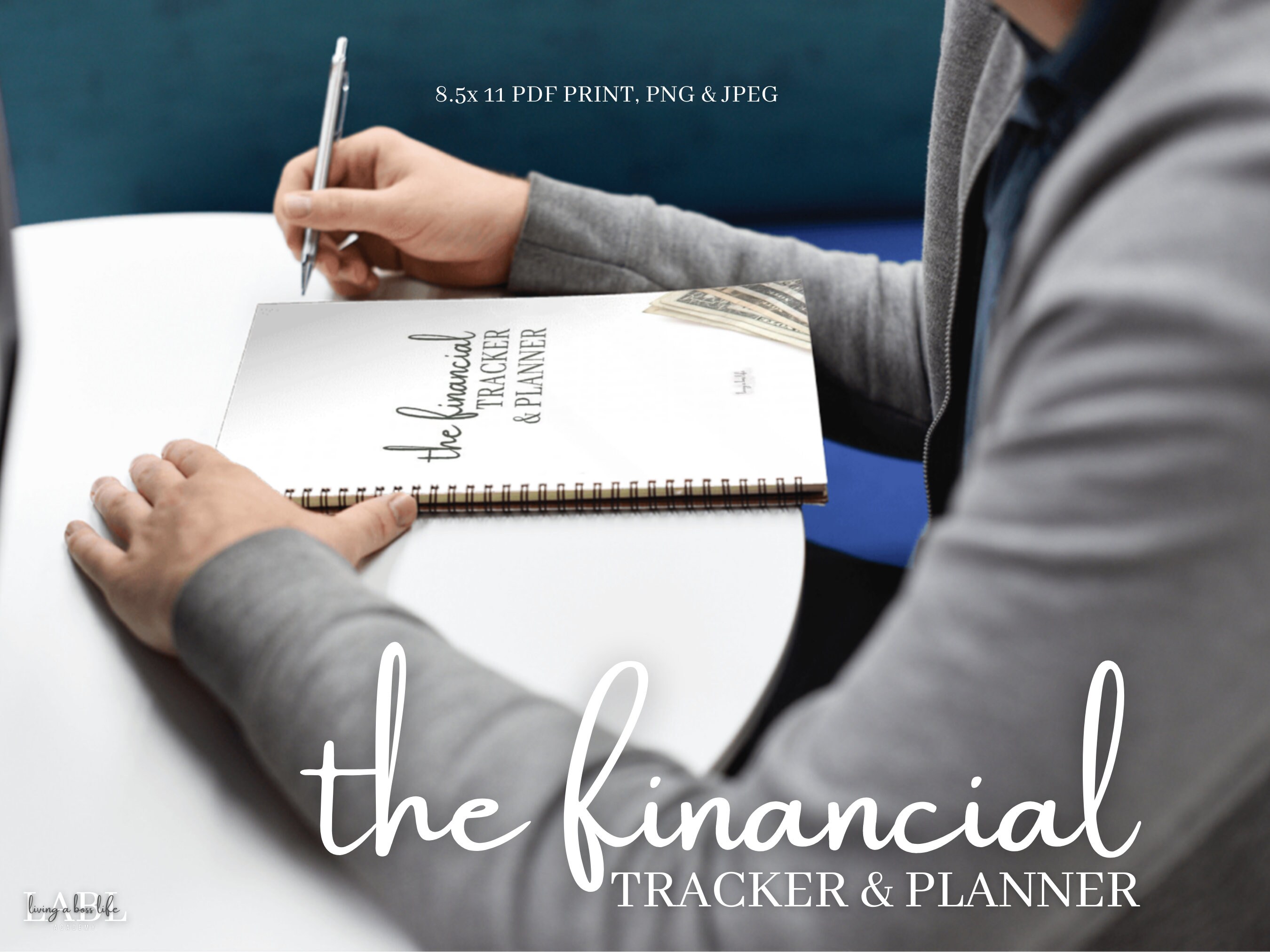 Financial Planner & Tracker Printable /fillable PDF Digital - Etsy Canada