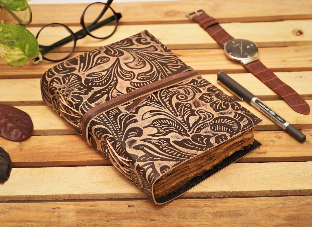 Leather Journal Journal PU Leather Travel Notebook Leather - Etsy