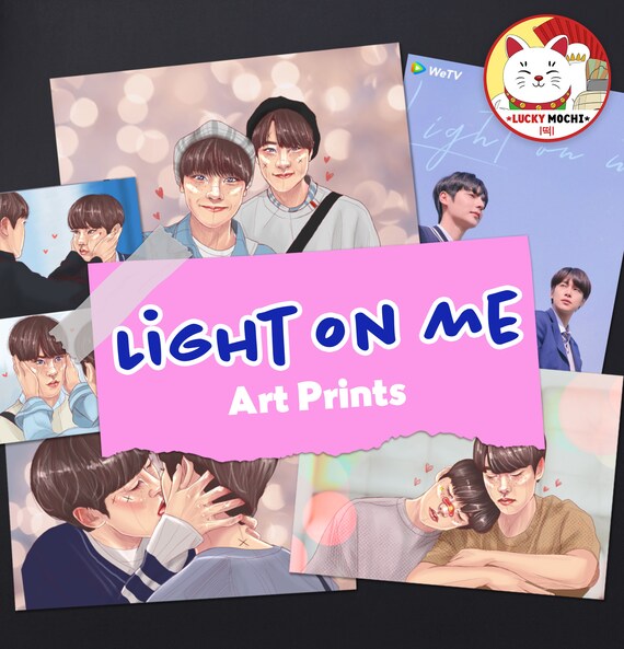 Light on Me BL Art Print Pack 5 Pcs Korean BL Series Art - Etsy