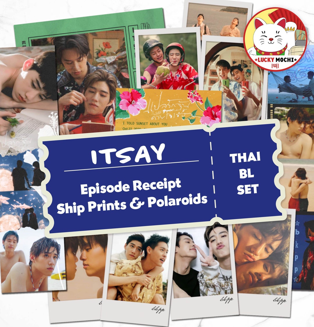 I Told Sunset About You Collection, Episode Receipt, Ship Print ...