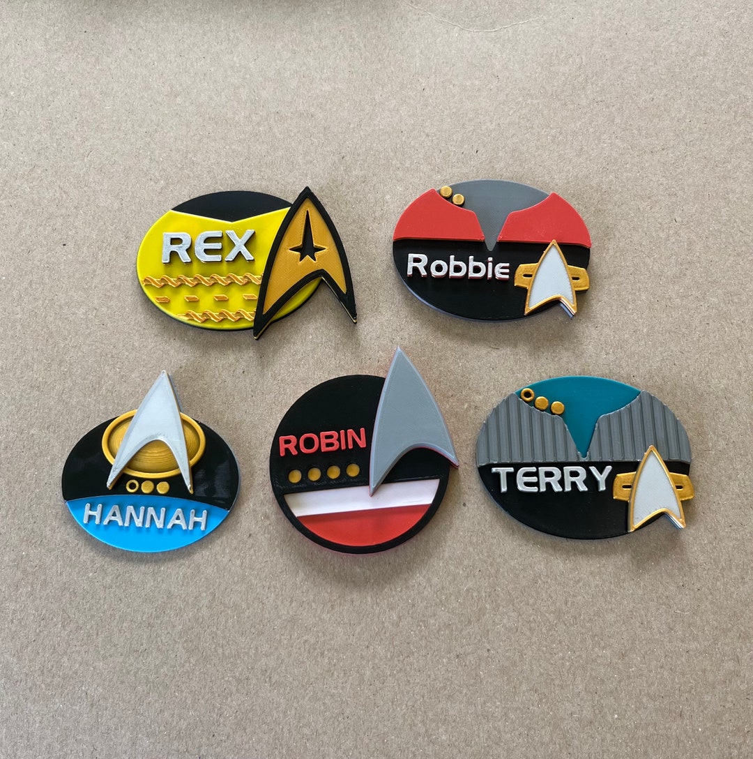 Customizable Magnetic Fan Badge: Name, Rank, Division, Era - Etsy