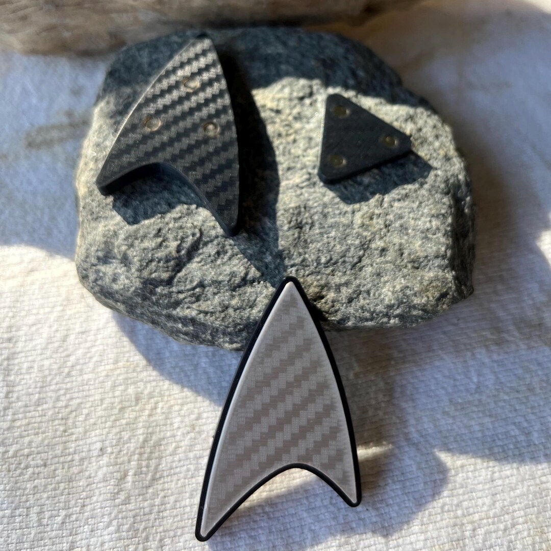 Magnetic RITOS Badge for Wear or Display, 2 Inch Wide Shiny Multicolor ...