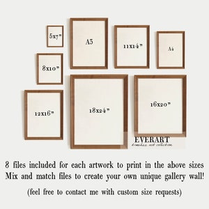 Vintage Forest Gallery Wall Printable Set of 6 Cottage - Etsy