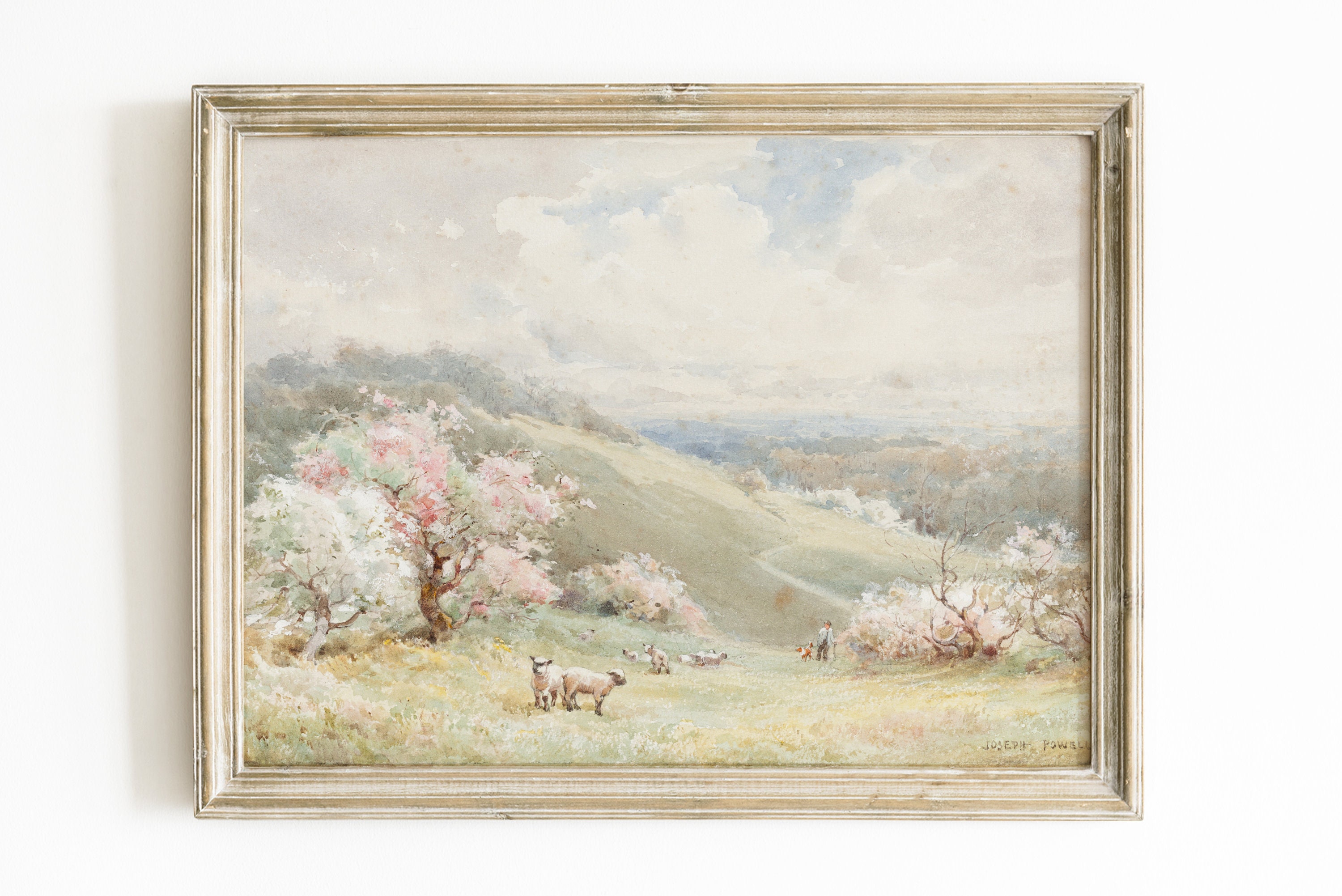 Spring Gallery Wall Print Set 10 Vintage Paintings - Etsy