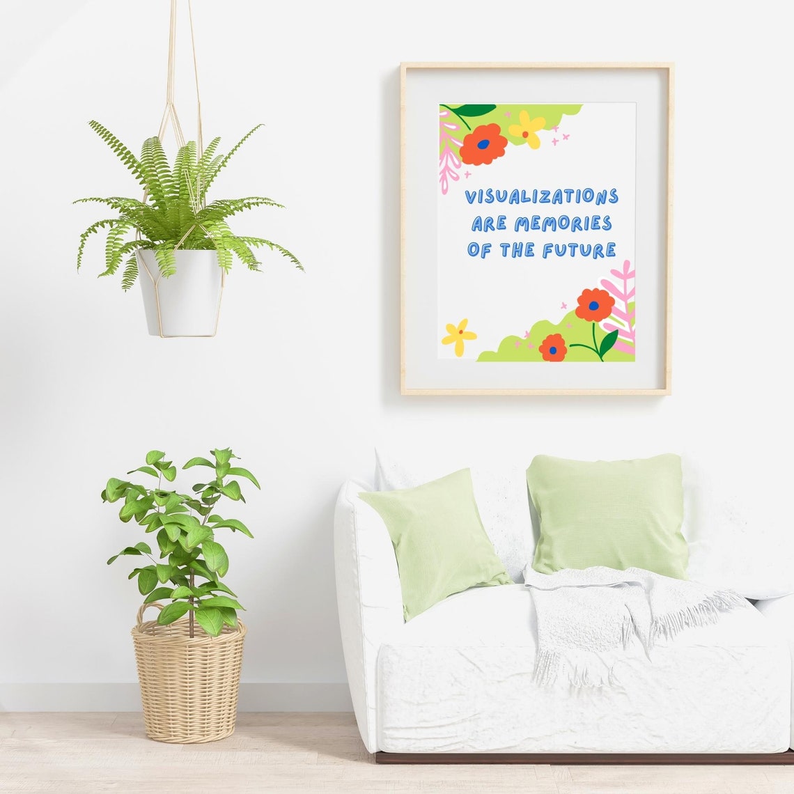 Visualizations Are Memories of the Future ,floral Cute Law of ...