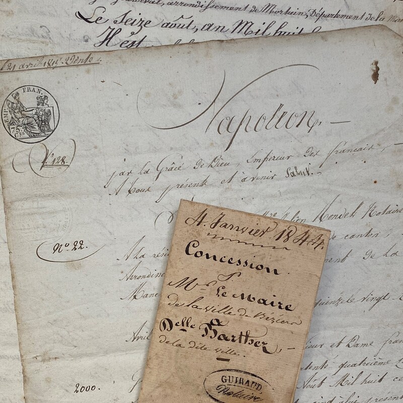 French Script Paper - Etsy