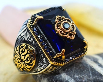 Turkish Stone Ring - Etsy