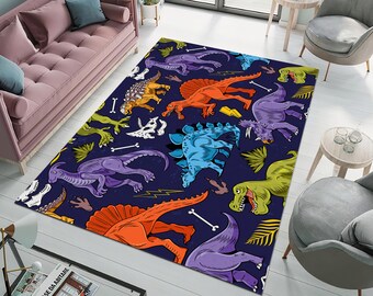 Dinosaur Kids Carpet - Etsy