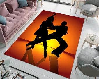 Dance Pattern Rug - Etsy