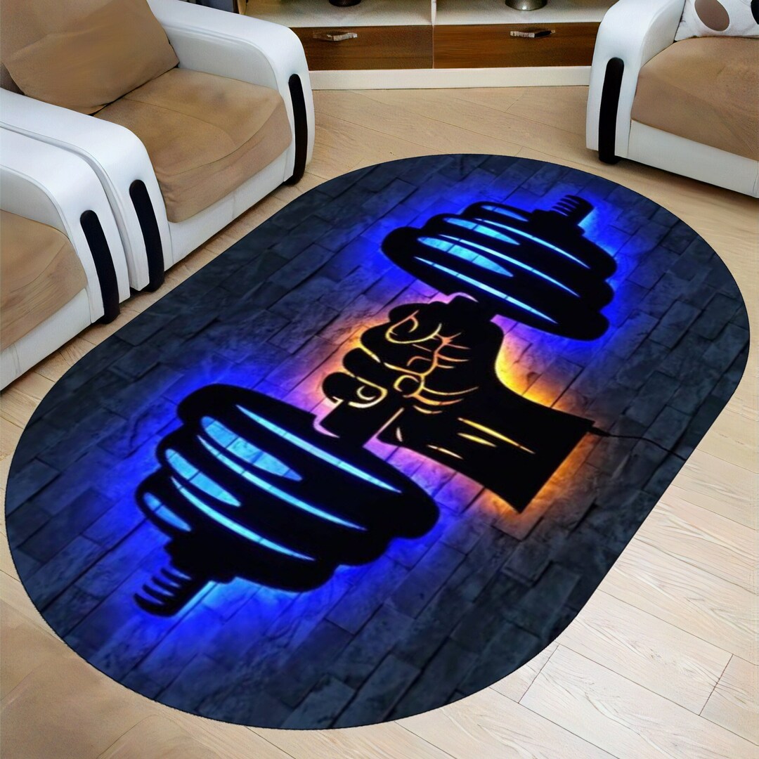 Dumbell Led Sign, Dumbell Sign,gym Neon Sign,gym Decor,dumbell Decor ...