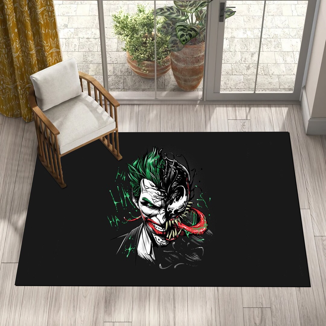 Joker Venom Rug, Movie Rug, Best Design Rug, Print Rug, Rugs for ...
