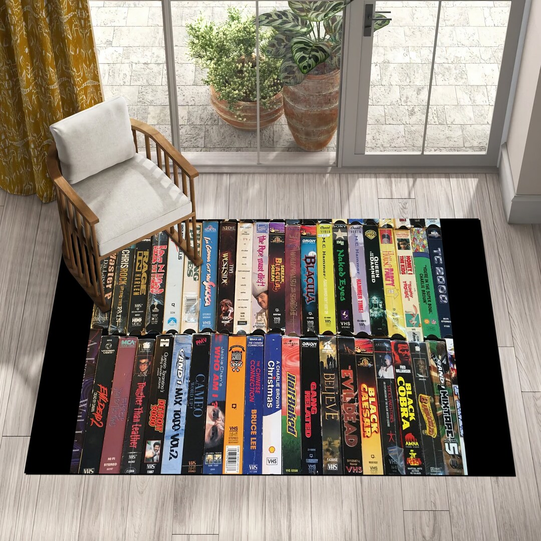Retro Rug VHS Cover Rug Vhs Case-vhs Tapes Vhs Box - Etsy UK