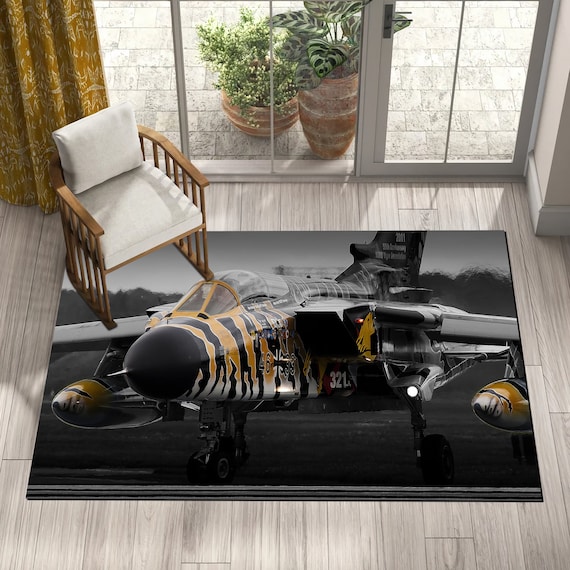 Aircraft Rug Soldier-topgun-military-airplane-war Plane Rug - Etsy