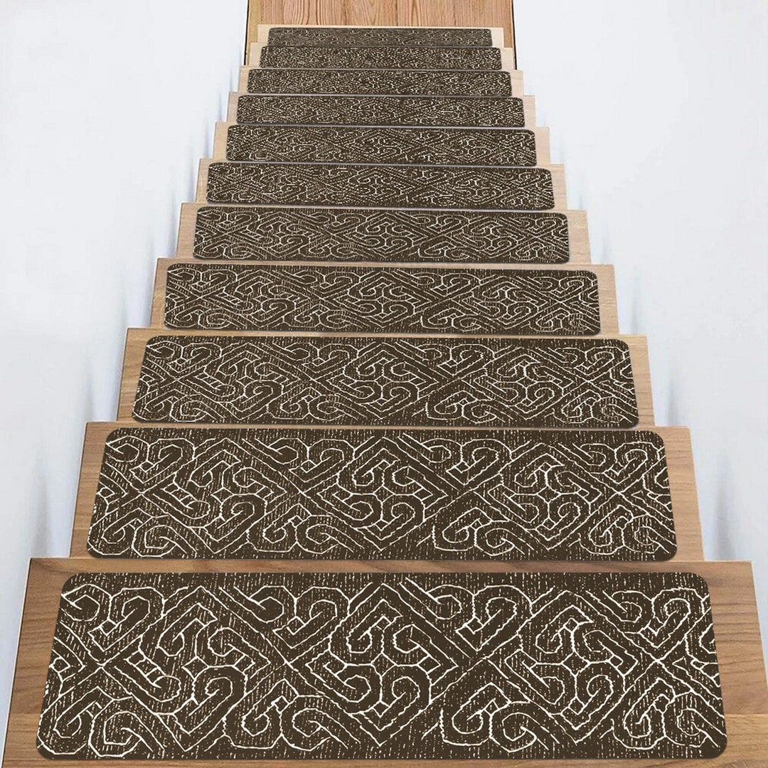 Geometric Design Stair Tread Rug,stair Runner,ruggable Rugs,gift,roll ...