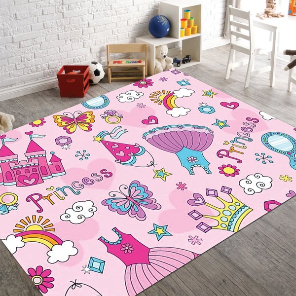 Pink Animal Rug - Etsy