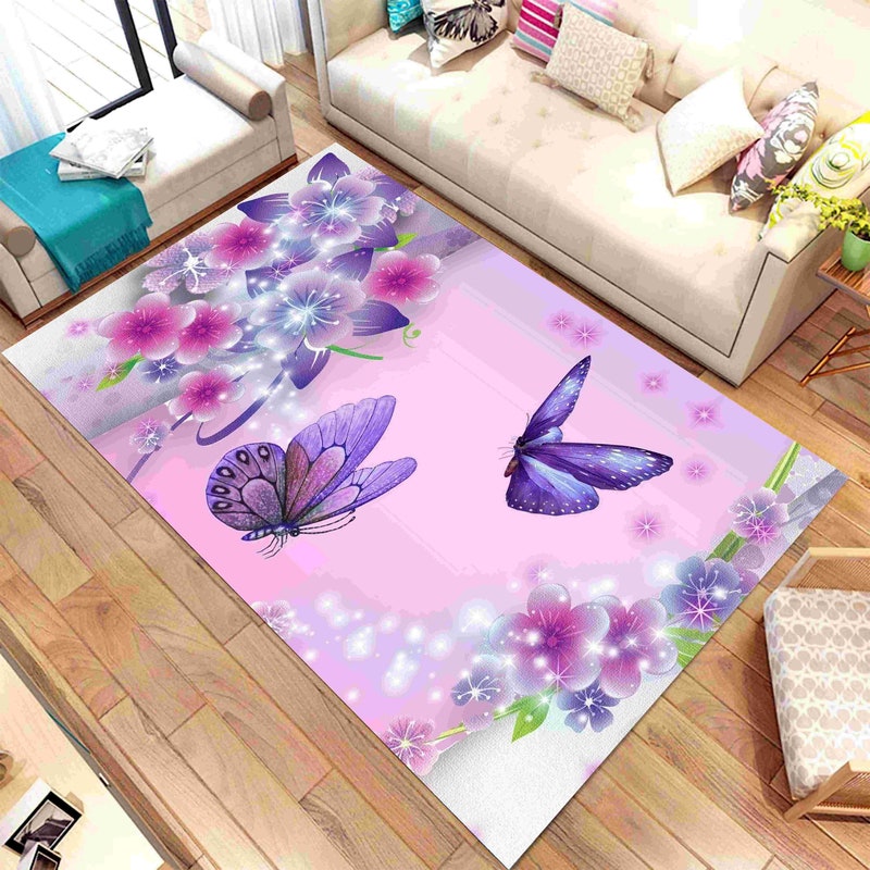Butterfly Rug - Etsy