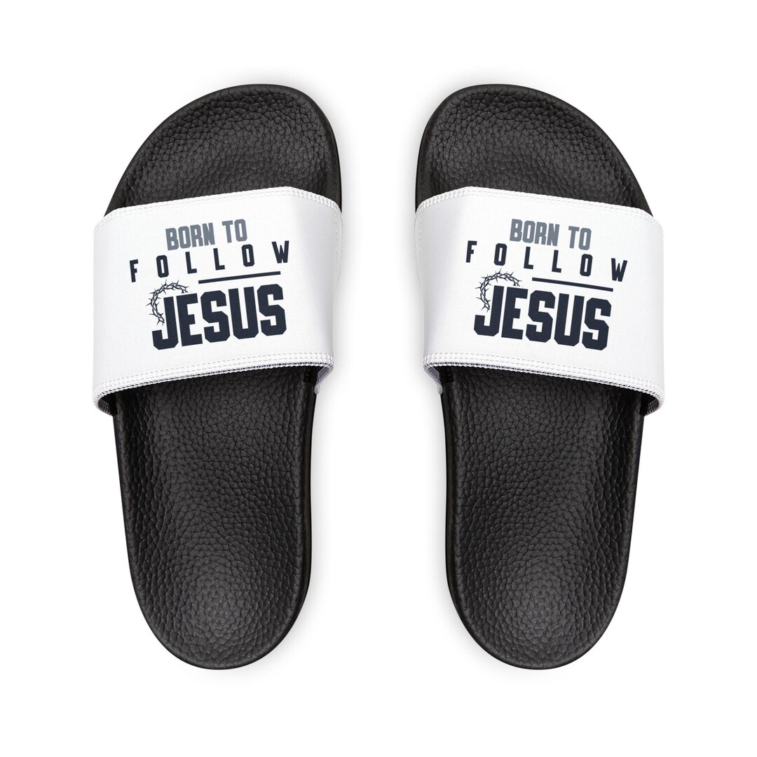 Inspirational Christian Sandals: Women's Faith-based Summer Slides - Etsy