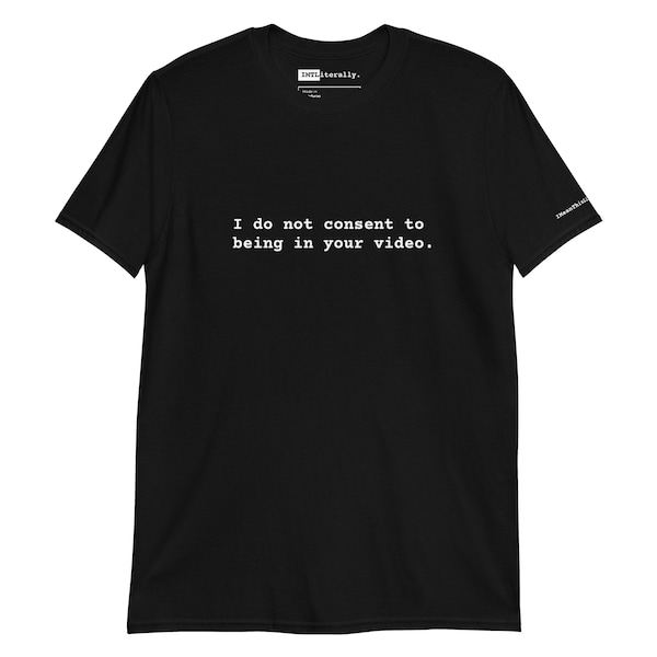 Consent Shirt - Etsy