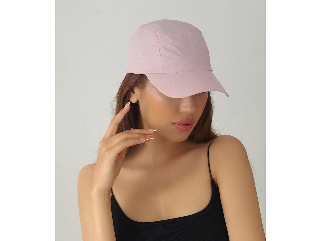 Lightweight Nylon Jogger Cap – Adjustable Sporty Baseball Hat, Trendy ...