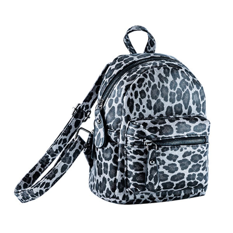 Micro Mini Leopard Backpack - Etsy