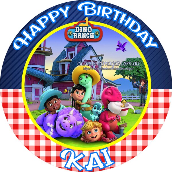 Dino Ranch Birthday Party - Etsy
