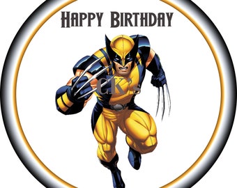 Wolverine Cake Topper | Etsy