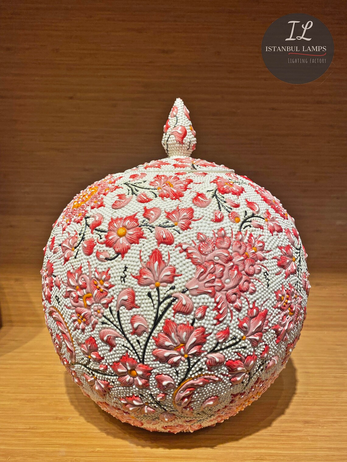 Turkish Handmade Ceramic Flower Vase: Artisanal Elegance for Bohemian ...