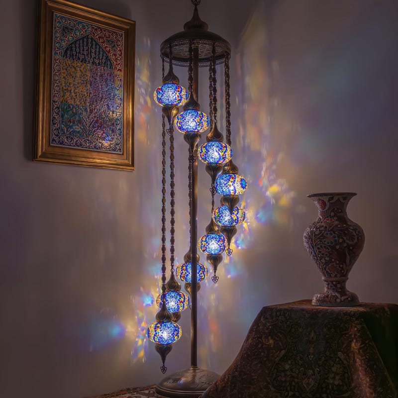 Bohemian Lamp - Etsy