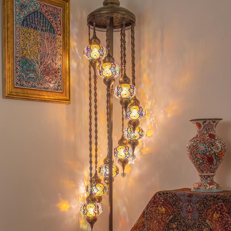 Bohemian Lamp - Etsy