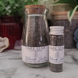 Black Salt | Witches Salt, Protection Salt, Banishing, Hex & Jinx ...