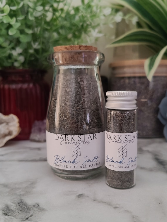 Black Salt Witches Salt Protection Salt Banishing Hex & | Etsy